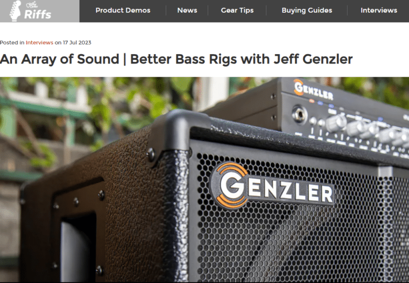 Bass Array2-115-3SLT - Genzler Amplification